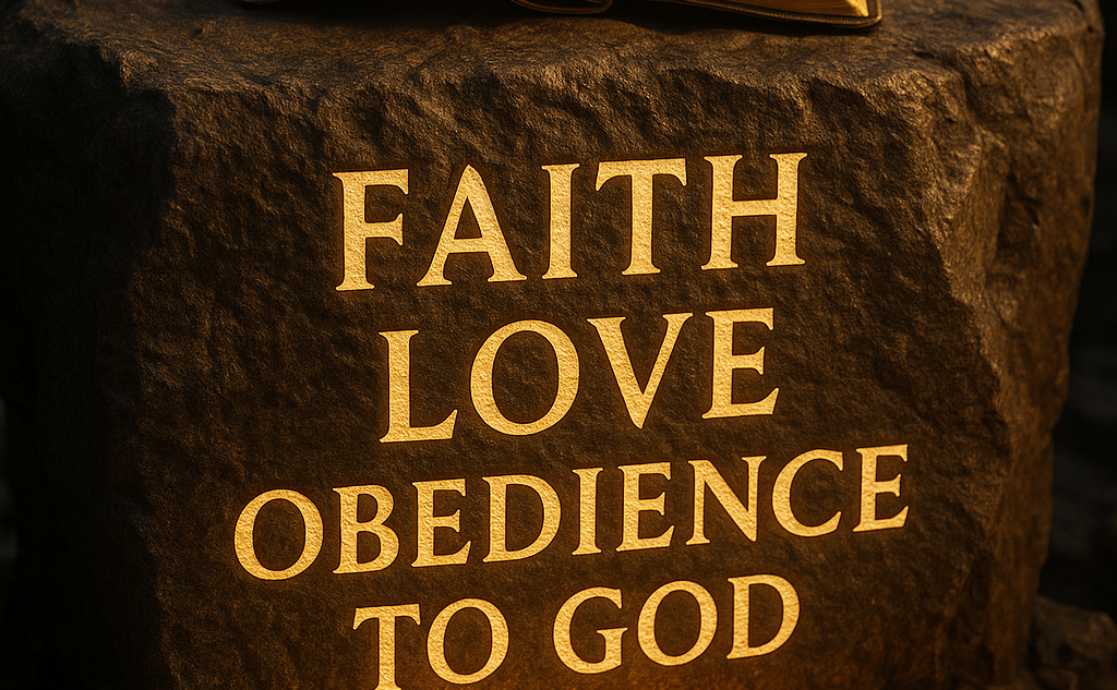 Bedrock of Prosperity:Faith • Love • Obedience to God – HeartBeatofGod